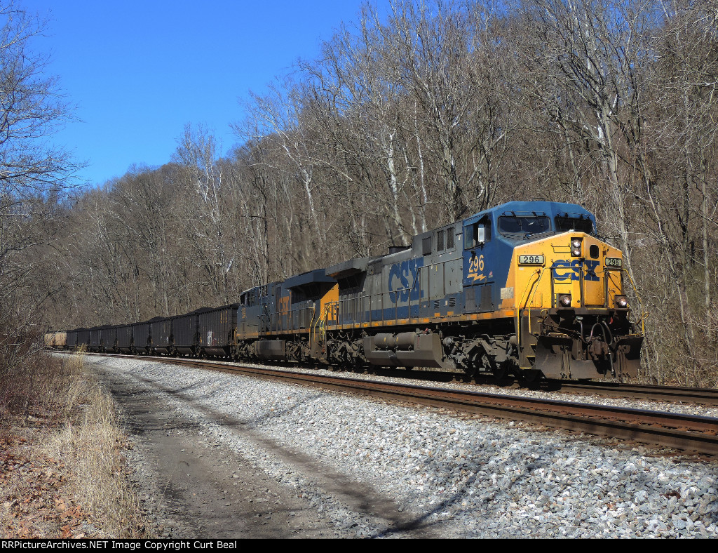 CSX 296 and 3022